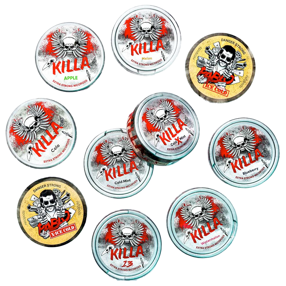 Killa & Pablo Snus Pouches – Snus Source